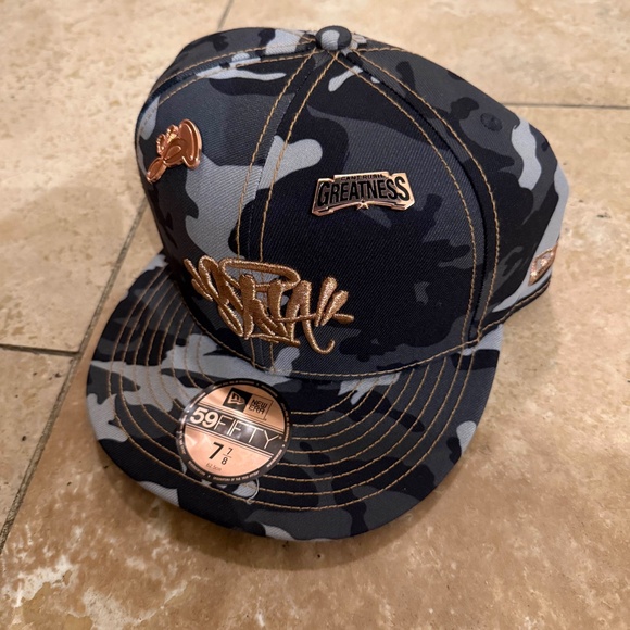 New Era | Accessories | Central Cee Syna World X New Era 59fifty Fitted Cap Camo Size 7 78 Rare ...